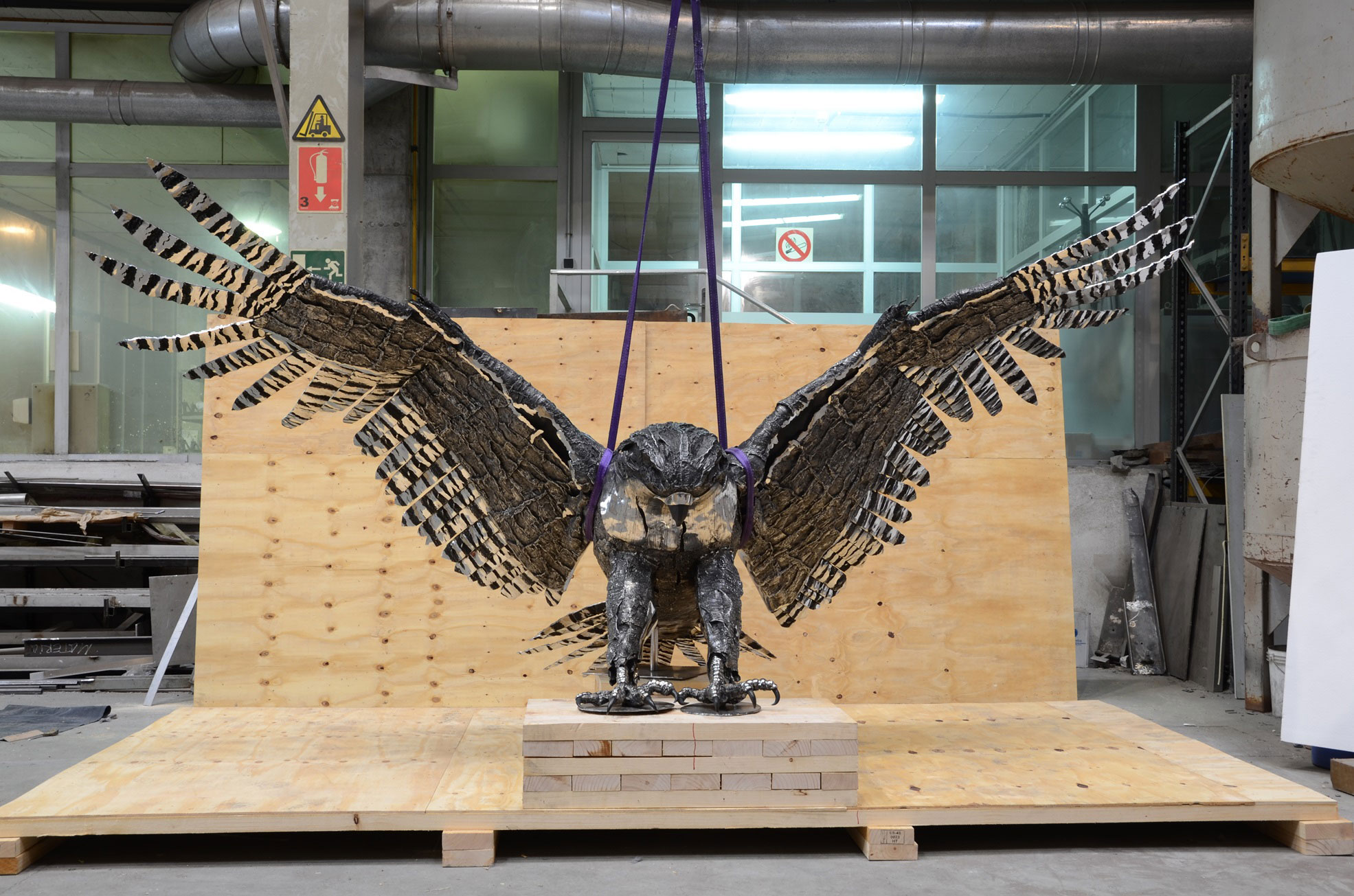 Faces of UTPB: New Falcon Sculpture - The University of Texas Permian ...
